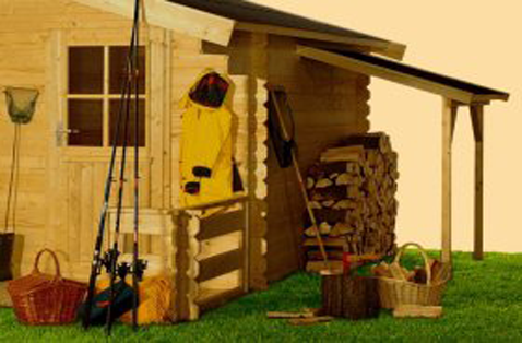Side Roof - Finestam Log Cabins UK